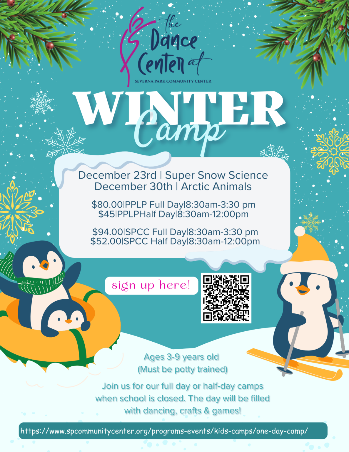 Winter One Day Camp - Severna Park Community Center